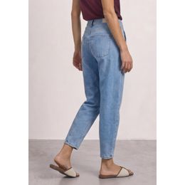 Street One Damen Loose-fit-Jeanslight blau wash, Gr. 33, unifarben, Jeans, 63% Baumwolle, 25% Polyester, 10% Viskose, 2% Elasthan, Jeans, im Loose Fit
