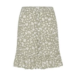 Kaffe Rock Damen Gr&ouml;&szlig;e 44 khaki / wei&szlig;