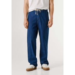 Pepe Jeans Herren Relax-fit-Jeans "relaxed fit jeans LOOSE TAPERED CHINO HELIX BEACH"7oz indigo lightweight denim, Gr. 34, 100% Baumwolle, Jeans