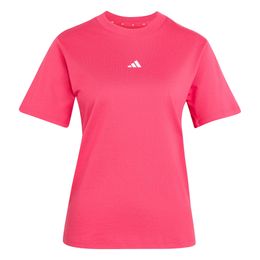 adidas Sportswear Funktionsshirt 'ESSENTIALS SMALL LOGO COTTON' Damen Gr&ouml;&szlig;e XXL himbeer