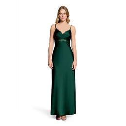 Vera Mont Damen Abendkleid "Damen schmal geschnitten"schwarz moss, Gr. 40, Obermaterial: 100% Polyester. Besatz: 100% Polyamid. Futter: 100%