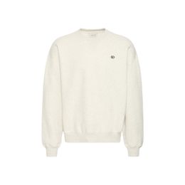 !Solid SOLID Herren Sweater "SOLID SDVARRO"oyster gray melange, Gr. L, unifarben, 85% Baumwolle, 15% Polyester, Sweatshirts
