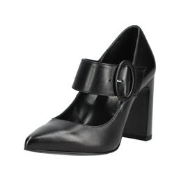 Nero Giardini Damen High-Heel-Pumps "Nero Giardini Pumps Leder", Gr. 39schwarz, Leder, Schuhe