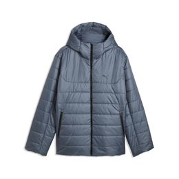 Puma Herren Winterjacke "Essentials Wattierte Kapuzenjacke Herren", grau, Gr. XS, Obermaterial: 100% Polyester. Futter: 100% Polyester. F&uuml;llung: 100%