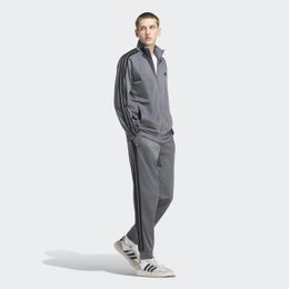 Herren Trainingsanzug "DAYREADY"grau five, schwarz, Gr. L, adidas Sportswear, Obermaterial: 100% Polyester, Sportanz&uuml;ge
