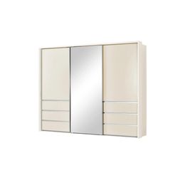 M&ouml;bel Kraft Schwebet&uuml;renschrank 3-t&uuml;rig creme Ma&szlig;e (cm): B: 260 H: 240 T: 67.0 &raquo; M&ouml;bel Kraft