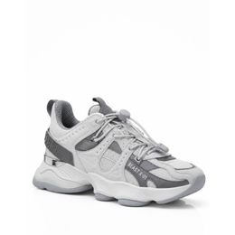 Plein Sport Herren Sneaker "Runner Sneaker", Gr. 4210, grau, Schuhe