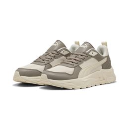 Puma Herren Sneaker "Trinity 2 Sneakers Erwachsene", Gr. 46, beige, Obermaterial: Synthetik, Textil. Futter: Textil. Innensohle: Textil. Laufsohle: