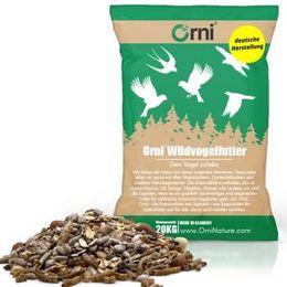 Orni Deluxe Streufutter mit Mehlw&uuml;rmern f&uuml;r Wildv&ouml;gel 20 kg