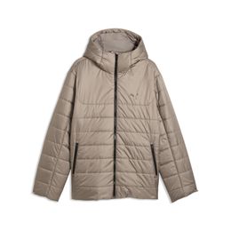 Puma Herren Winterjacke "Essentials Wattierte Kapuzenjacke Herren", beige, Gr. XXL, Obermaterial: 100% Polyester. Futter: 100% Polyester. F&uuml;llung: