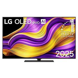 Schwarz LG 55&Prime; OLED evo AI G5 4K Smart TV OLED55G59LS