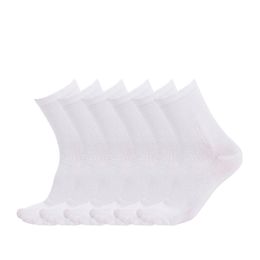 6 Paar Frauen Baumwoll Socken bis zur Wade S25609