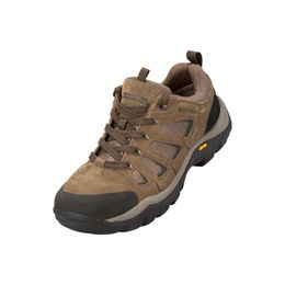 Mountain Warehouse Herren Field Extreme Wildleder wasserdichte Wanderschuhe (Khaki)