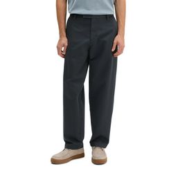 Marc O'Polo MARC O'POLO Herren Chinohose "aus Bio-Bauwoll-Stretch-Satin", schwarz, Gr. 36, unifarben, Obermaterial: 99% Baumwolle, 1% Elasthan, Hosen