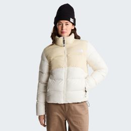 The North Face Damen Funktionsjacke "W SAIKURU JACKET"wei&szlig; dune, desert stone, Gr. L, Obermaterial: 100% Polyester, Jacken, f&uuml;r Wandern, mit