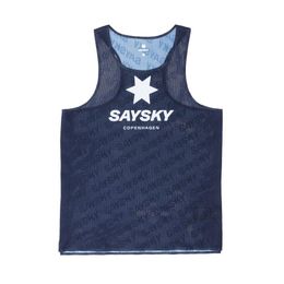 Saysky Flow Air Singlet Bekleidung Herren blau