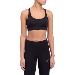 Energetics Damen Sport-BH "DA.-SPORT-BH KARINA W", Gr. XSschwarz, Obermaterial: 88% Polyester, 12% Elasthan, BHs, f&uuml;r leichte Aktivit&auml;ten und Yoga,
