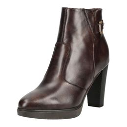 Nero Giardini Damen High-Heel-Stiefelette "Nero Giardini Stiefelette Leder", Gr. 39cafe, Leder, Schuhe