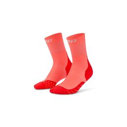 CEP Pro Run Reflective Mid Cut Socks 3.0 Bekleidung Damen rot