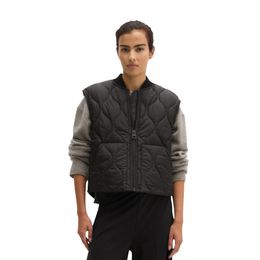 Marc O'Polo MARC O'POLO Damen Steppweste "aus recyceltem Polyester"schwarz, Gr. 36, unifarben, Obermaterial: 100% Polyester. Futter: 100% Polyester, Westen