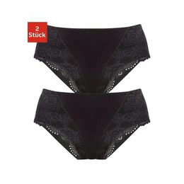 PETITE FLEUR BY LASCANA Formslip wei&szlig; Gr. 36/38 f&uuml;r Damen. Mit Spitze. Nachhaltig.