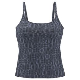 ELBSAND Tankini-Top 'Letra' schwarz Gr. 40 Cup A/B. Ohne B&uuml;gel. Nachhaltig.
