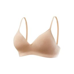 Lascana Push-up-BH 'COMFY BRA' toffee Gr. 85B. Mit Integriertem Kissen und ohne B&uuml;gel. Nachhaltig.