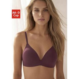 Lascana Push-up-BH rot Gr. 70B. Ohne B&uuml;gel