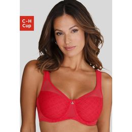 NUANCE BY LASCANA Minimizer-BH rot Gr. 100G. Mit B&uuml;gel