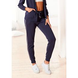 Kangaroos Relaxhose blau Gr. 44/46 f&uuml;r Damen. Mit Logodruck. Basic. Nachhaltig.