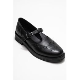 Janney Leder Riemen Loafer