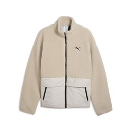 Puma Herren Funktionsweste "Hybrid Re:Fibre Relaxed Jacke Herren"silber fog beige, Gr. XL, Obermaterial: 100% Polyester. Untermaterial: 100%