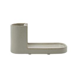 Meraki Ordnungssystem f&uuml;r Sp&uuml;lmittel und Sp&uuml;lb&uuml;rste Datura 26 x 10.5 x 12.5 cm, Shellish grey skandinavische Deko Online Shop