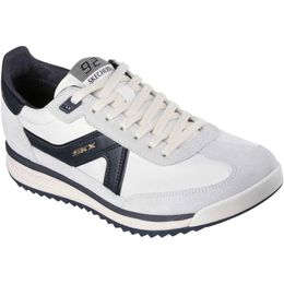 Skechers SKX 92 Spective Leder Herren Wei&szlig;/Schwarz Sneaker