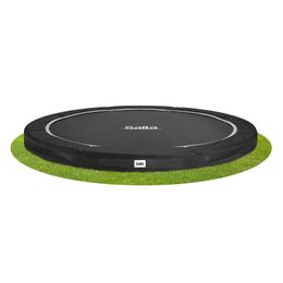 Salta Bodentrampolin Premium Ground Sports - rund - &Oslash;366 cm - Schwarz