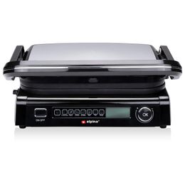 Alpina Kontaktgrill, 230V, 2100W, Edelstahl