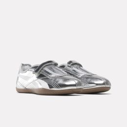 Reebok CLASSIC Damen Sneaker "ULTRA LO MARY JANE", Gr. 42silber, wei&szlig;, gum, Leder, Synthetik, Schuhe