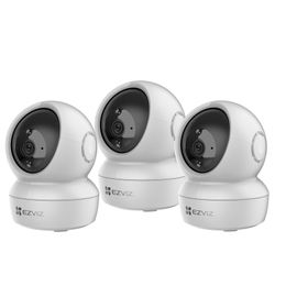 EZVIZ H6C 2MP Indoor PT Kamera, 3er-Set