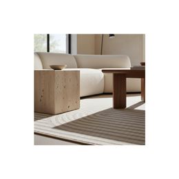 KADIMA DESIGN Teppich Outdoor VENTOUX in Beige, im Boho-Stil, 80 x 150 cm