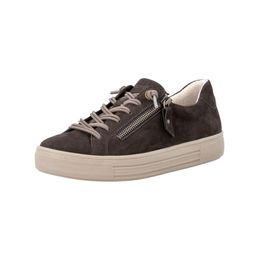 Remonte Damen Plateausneaker "Remonte Sneaker Leder", Gr. 45dunkelbraun, Leder, Schuhe