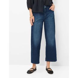 Brax Damen Culotte Style MAINE S USED REGULAR BLUE, denim blau regular, Gr. 38