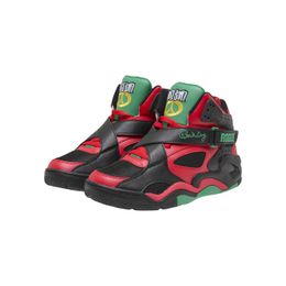 Ewing Herren Trainingsschuh "Ewing Ewing ROGUE Lost Boyz", Gr. 37,5fiery rot, schwarz, jelly bean, lemon, Leder, Schuhe