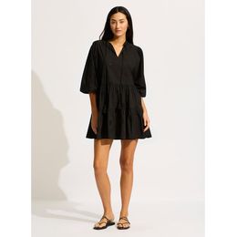 Seafolly Kleid in Schwarz - 65% | Gr&ouml;&szlig;e M/L | Damen-kleider