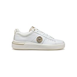 Geox Leder-Sneakers "Dalyla" in Wei&szlig; - 42% | Gr&ouml;&szlig;e 38 | Damen-sneakers
