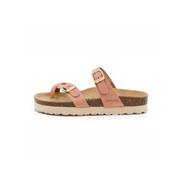 billowy Leder-Zehentrenner in Rosa - 49% | Gr&ouml;&szlig;e 37 | Damen-sandalen