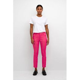 Kaffe Chino "Lea" in Pink - 54% | Gr&ouml;&szlig;e 38 | Damenhosen