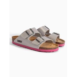 Sunbay Pantoletten "Trefle" in Silber - 66% | Gr&ouml;&szlig;e 36 | Damen-pantoletten
