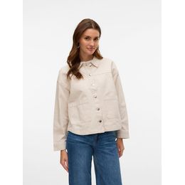 V&eacute;ro Moda Vero Moda &Uuml;bergangsjacke in Creme - 31% | Gr&ouml;&szlig;e L | Damenjacken