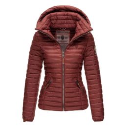 Marikoo Damen Steppjacke &ndash; L&ouml;wenbaby, leicht mit abnehmbarer Kapuze