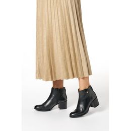 Geox Leder-Stiefeletten "New Ascheel" in Schwarz - 48% | Gr&ouml;&szlig;e 39 | Stiefeletten